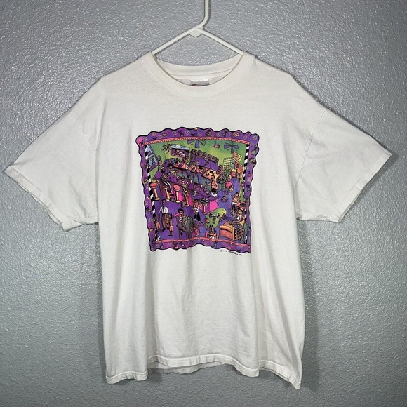 Hanes | Shirts | Vintage Bonnie Matthew Papermoon Diner 994 Hanes Shirt ...